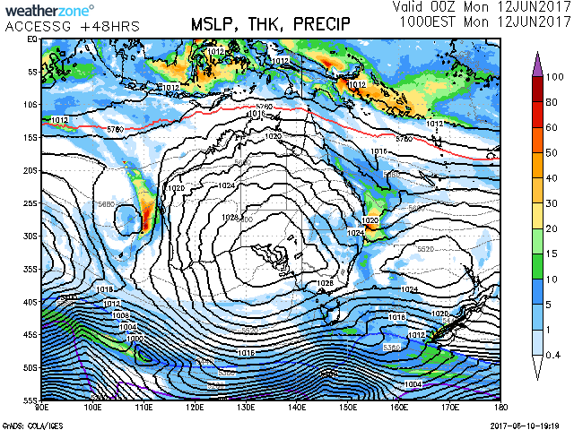 Blocking high pressure systems prevail – Snowriders Australia