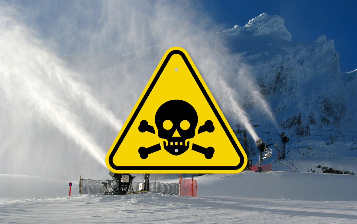 High concentrations of di-hydrogen monoxide found in man-made snow: EPA ...